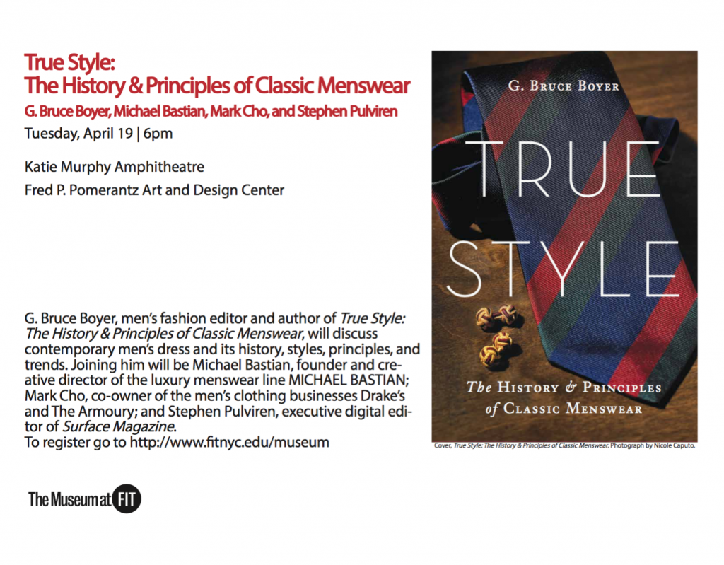 True Style: The History & Principles of Classic Menswear at the Museum ...